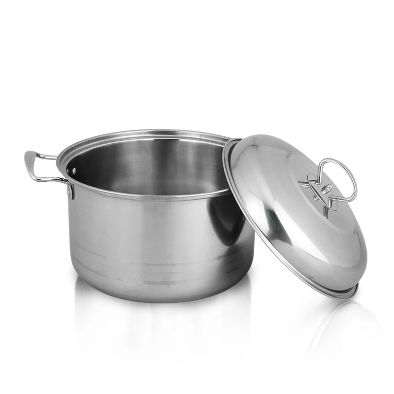 Large Cookware Pot 4 Pcs Stainless Steel Steel Sauce Pot With Lid - Buy ...