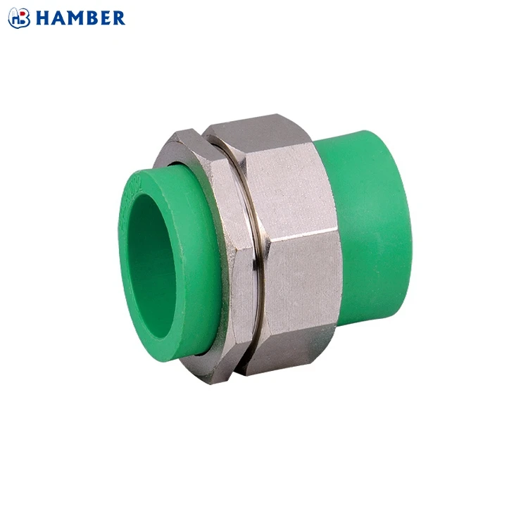 HB-P-027 PP-R Plumbing Fitting - Double Union 25mm