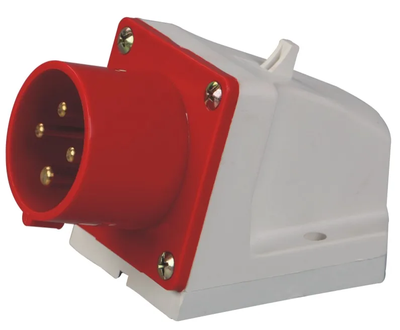 Cee Electrical Ip44 380v 16a 32a 5pin Industrial Panel Plug And Socket ...