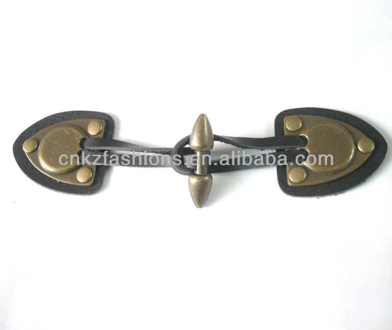 Leather Metal Toggles Button For Coat - Buy Toggle,Metal Toggles,Toggle ...