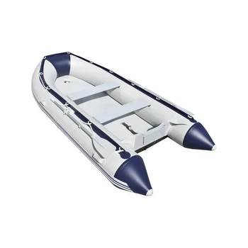 16ft Hard Aluminum Bottom Floor Mariner Portable Inflatable Boat With ...