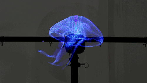 2018 New Led Display 42cm Fan Holographic Projection 3d Hologram ...