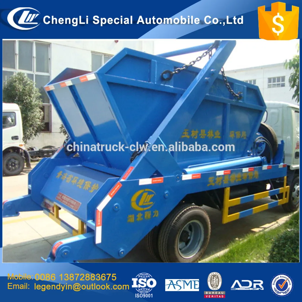 5070zb Swing Arm Skip Loader Garbage Truck Matching 4 To 5 Cbm Skip ...