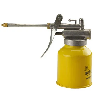 Steel Pistol Oiler Lever Hydraulic Pump Oil Can Dispenser Lubricating ...