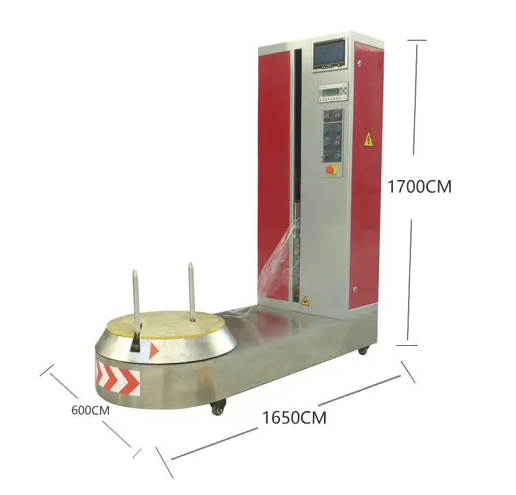 LP600F-L Baggage Wrapping Machine - Efficient & Reliable