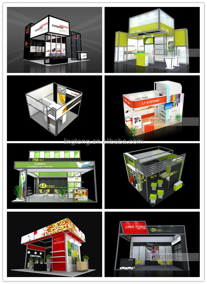 Aluminium Exhibition Booth Design For Germany Booth System - Buy Booth ...