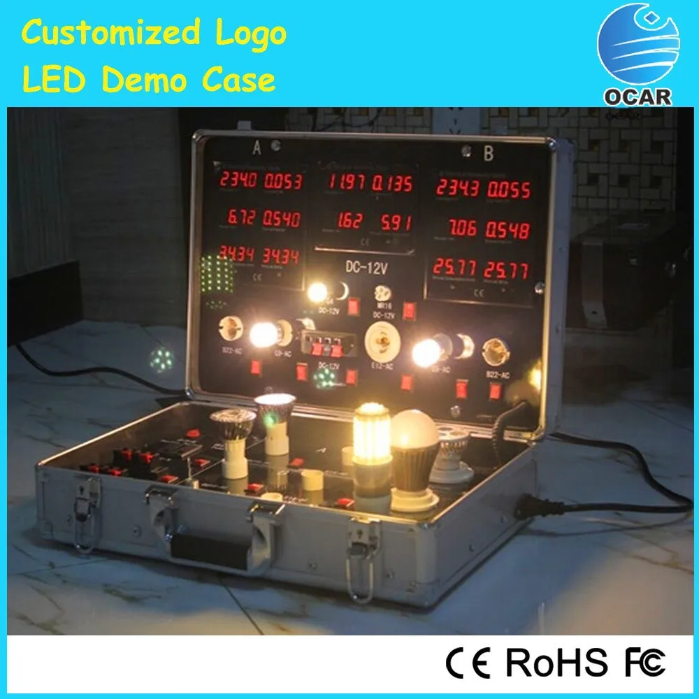 Portable Led Suitcase Led Test Kit Demo Case - Buy Led Suitcase,Led ...