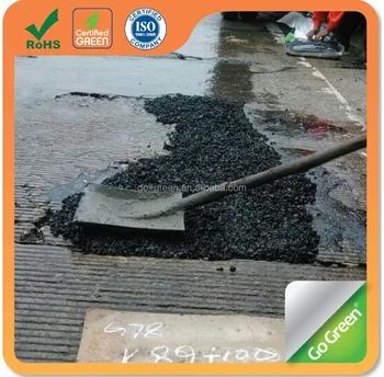Road Construction Premix Material Cold Mix Asphalt / Instantly Pothole ...