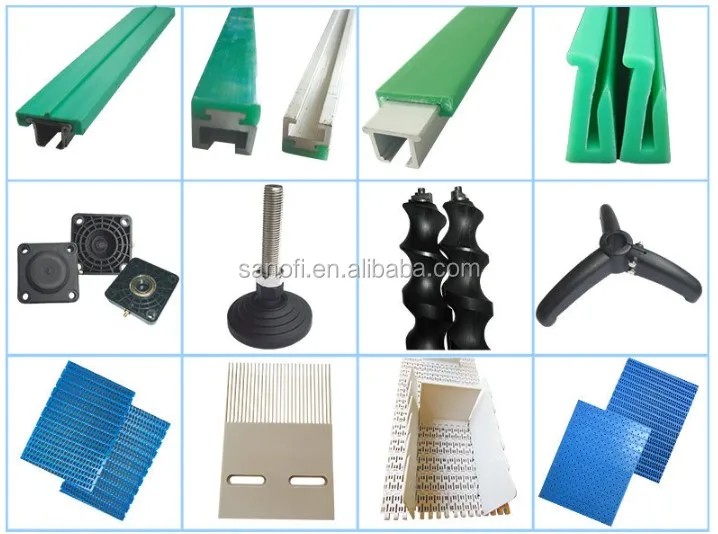 Aluminium Plastic Chain Side Guide Rail for Conveyors