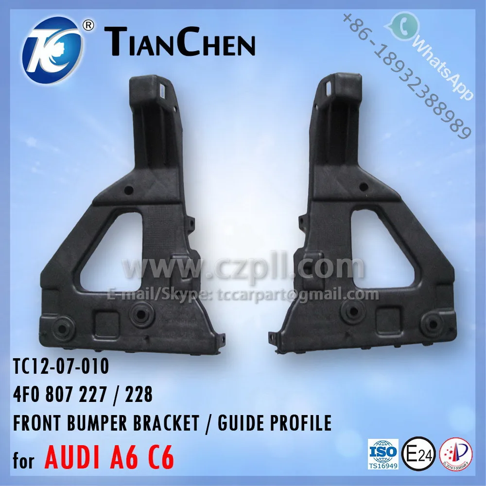 Soporte De Parachoques Delantero/guía Perfil Para Audi A6l 2004-2008 ...