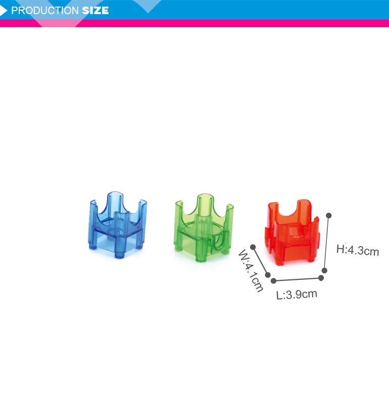 Kids Crystal Maze Building Blocks Toy Brick With Small Ball - Buy Toy ...