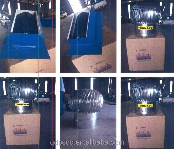 Non-power Roof Turbine Ventilator Fan Without Power/ Automatic Non ...