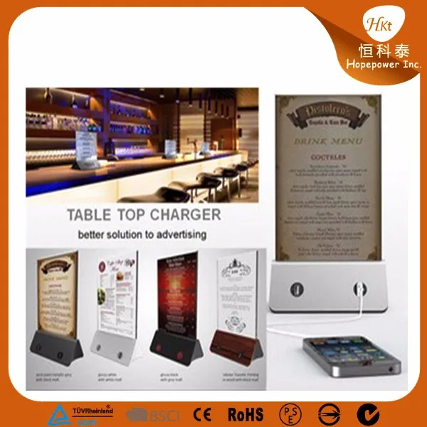 Menu Restaurant Power Bank - 13000mah for Cafes & Bars