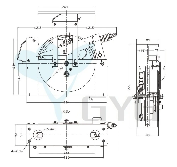 Elevator Two Way Speed Governor - Buy Elevator Over Speed Governor ...