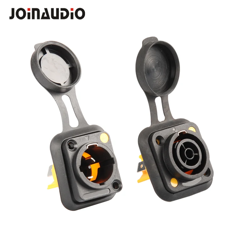 Waterproof LED Screen Male Female Power Powercon Socket Panel with ...