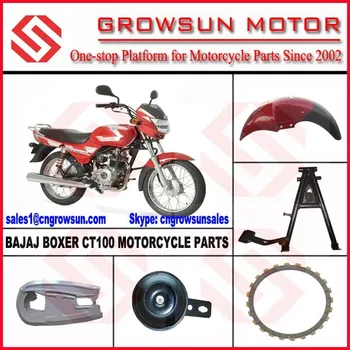 Bajaj Ct100 Motorcycle Parts Front Fender,Side Stand,Rim,Horn,Chain ...