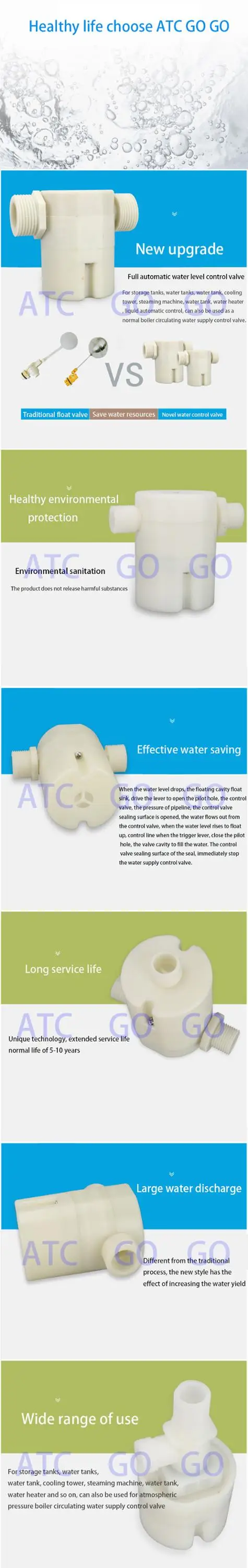 Auto Fill Valve - Water Storage Tank Float Valve Solutions