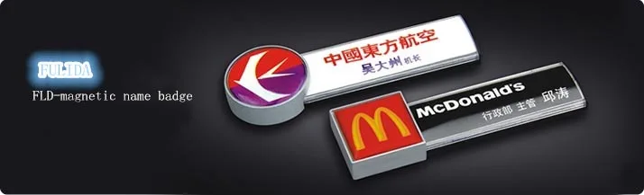 Printing Bank Name Badges With Pin,Metal Bank Name Tag,Metal Work Bank ...