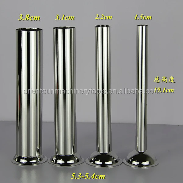 Versatile Sausage Stuffing Tubes for Manual & Electric Grinders