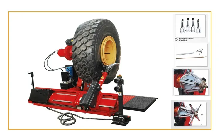 Unite Tyre Changer Mobile Truck Tire Changer 14"--24''| Alibaba.com