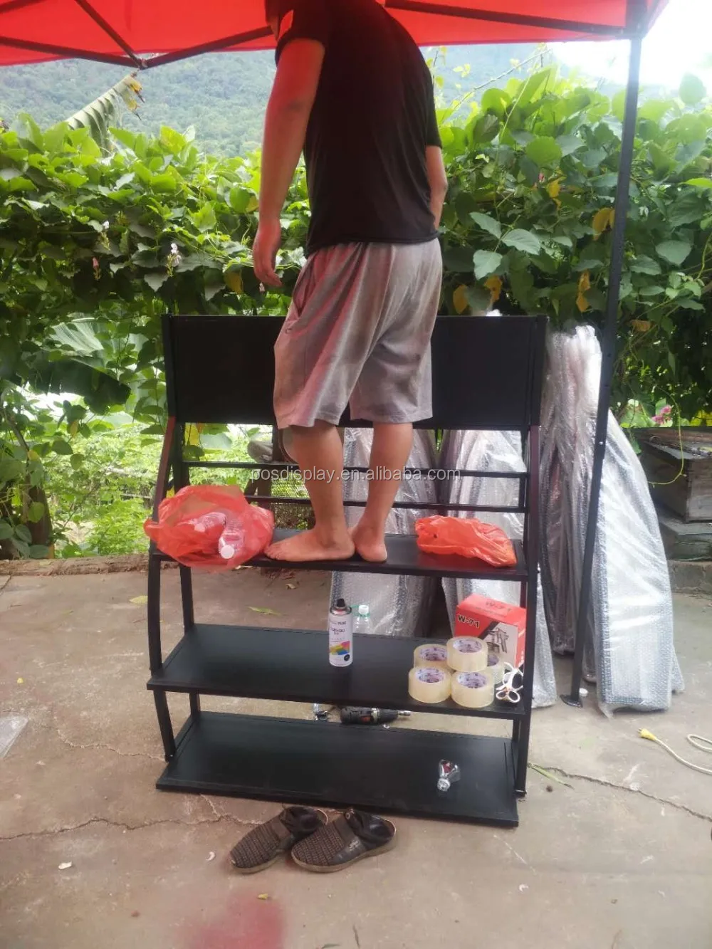 Customized Heavy Duty Battery Rack for Inverter Battery Stand