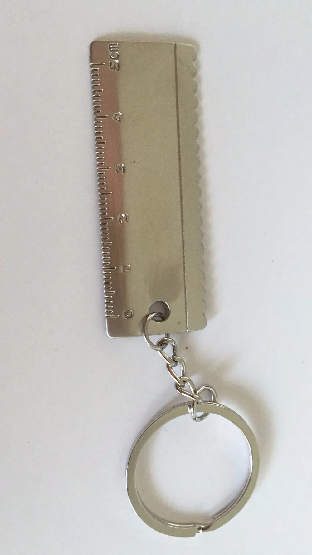 Mini Tool Ruler Key Chain Key Chain Hook Metal Keychain Key Ring - Buy ...