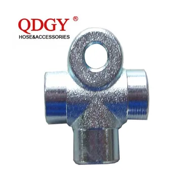 Brake Line Pipe 3 Way Female T Splitter Fitting Connector M 10 X 1 ...