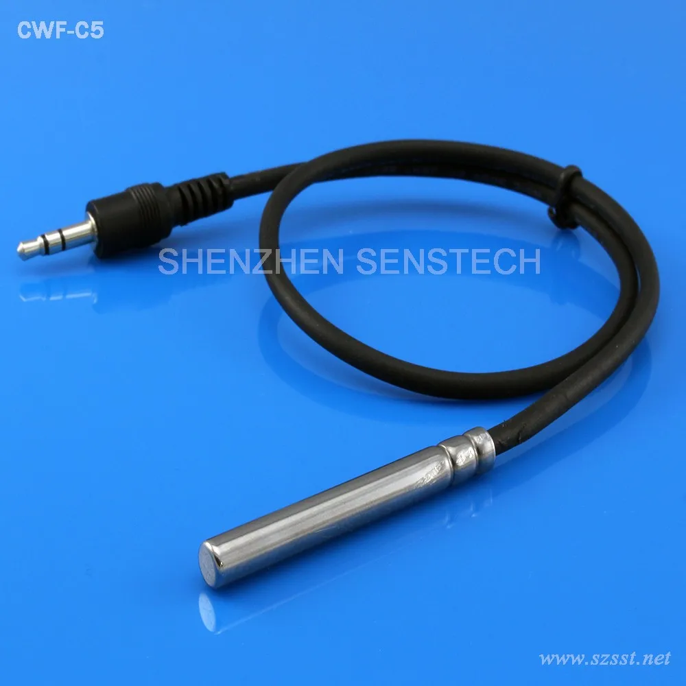 3.5mm Jack Tpe Cable Waterproof Digital Temperature Probe Lm35 - Buy ...