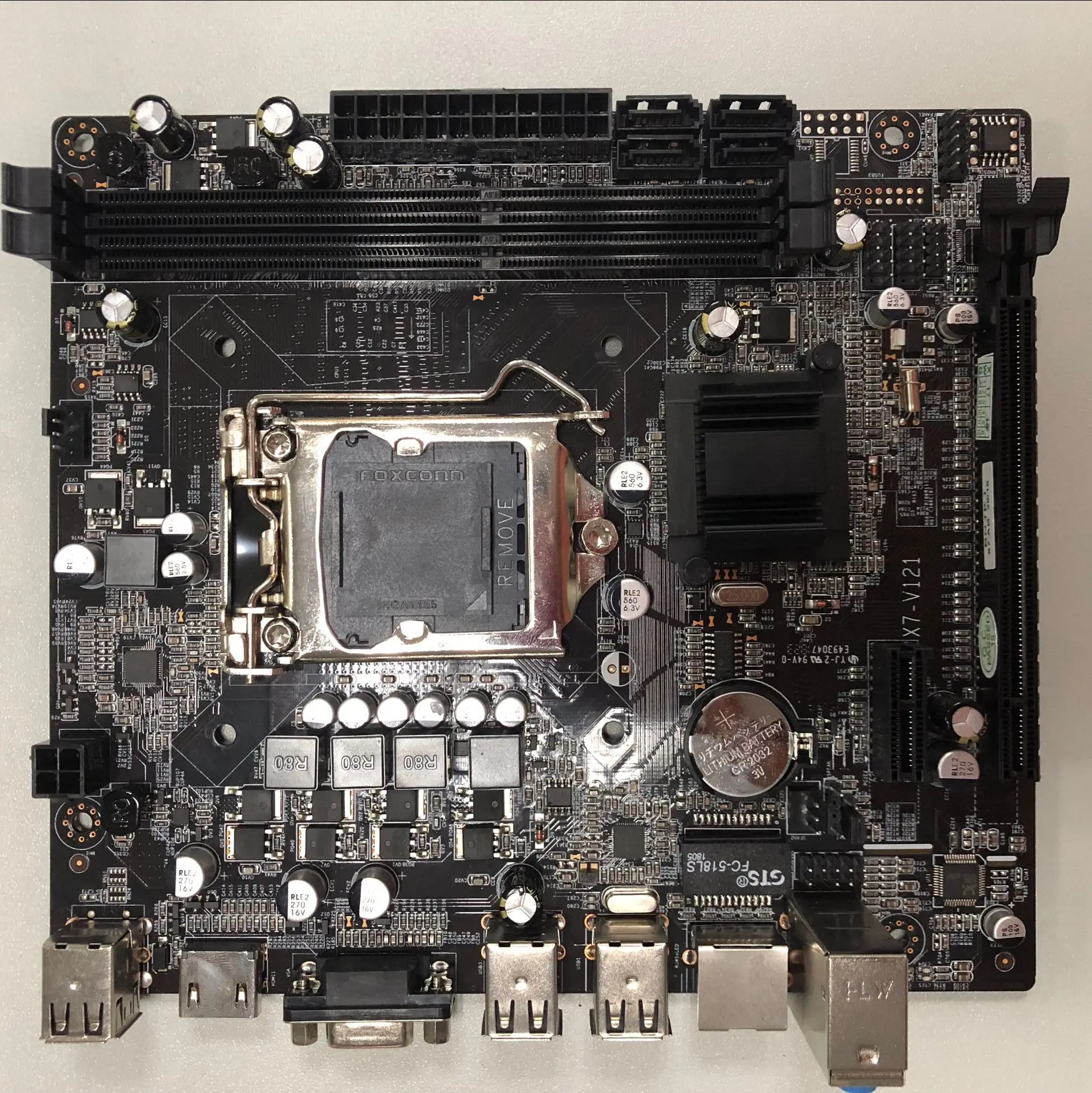2018 New Pc Socket 1155 H61 Chipset Motherboard - Buy Motherboard,H61 ...