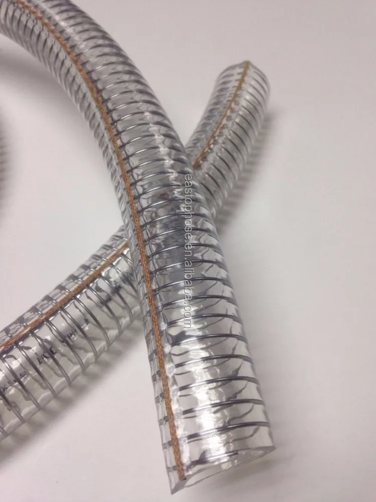 Pvc Anti-static Steel Wire Spiral Flexible Low Weight Air Duct Hose ...
