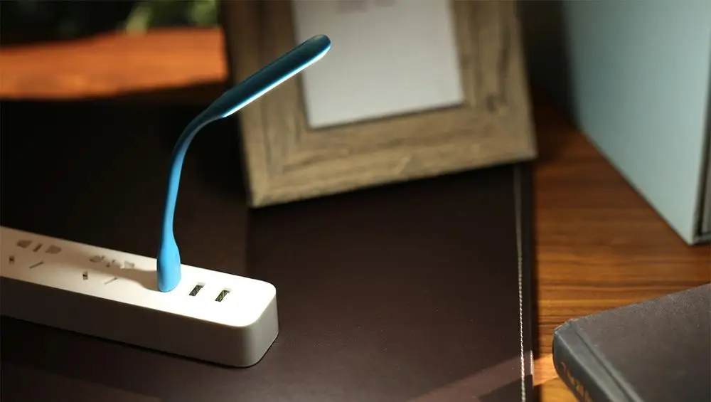 Mini Portable USB Book Light Reading Lamp 5V 1.2W Super Bright LED Lamp ...