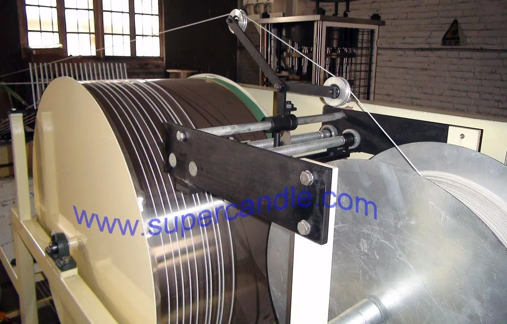 Paraffin Wax Coating Wick Waxing Machines For Candle Production - Buy ...