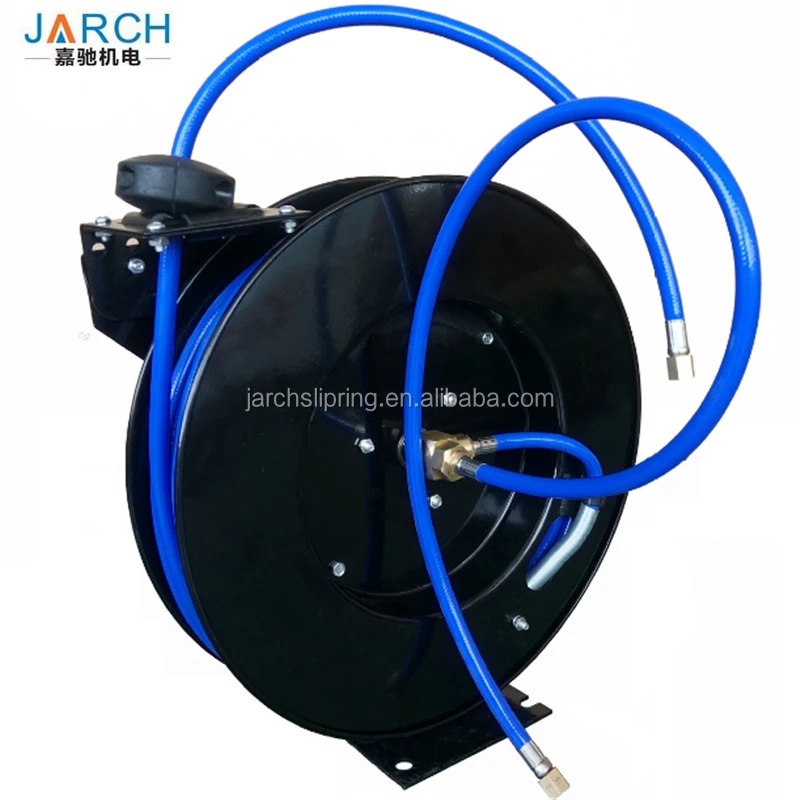 Spring Loaded Power Automatic Extension Cable Cord Reel Drum ...