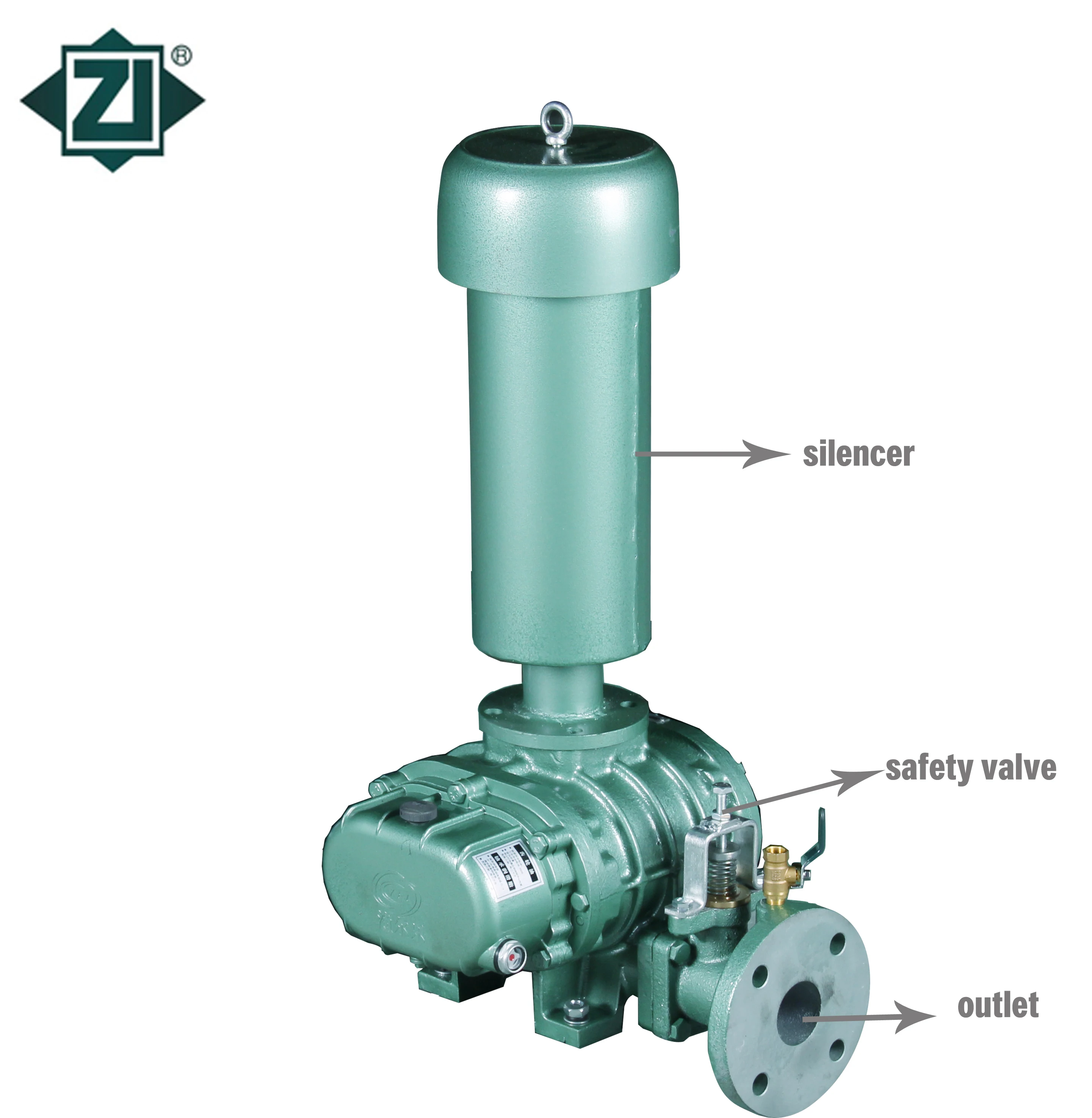 Industrial Grade Three Lobe Air Blowers For Sewage Treatment Plant ...