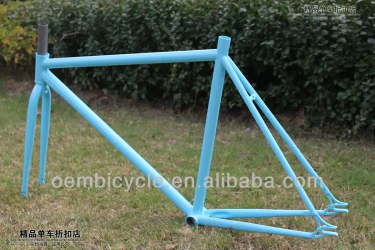 54 Cm Bike Size - Foldable Chromoly Fixed Gear Frame