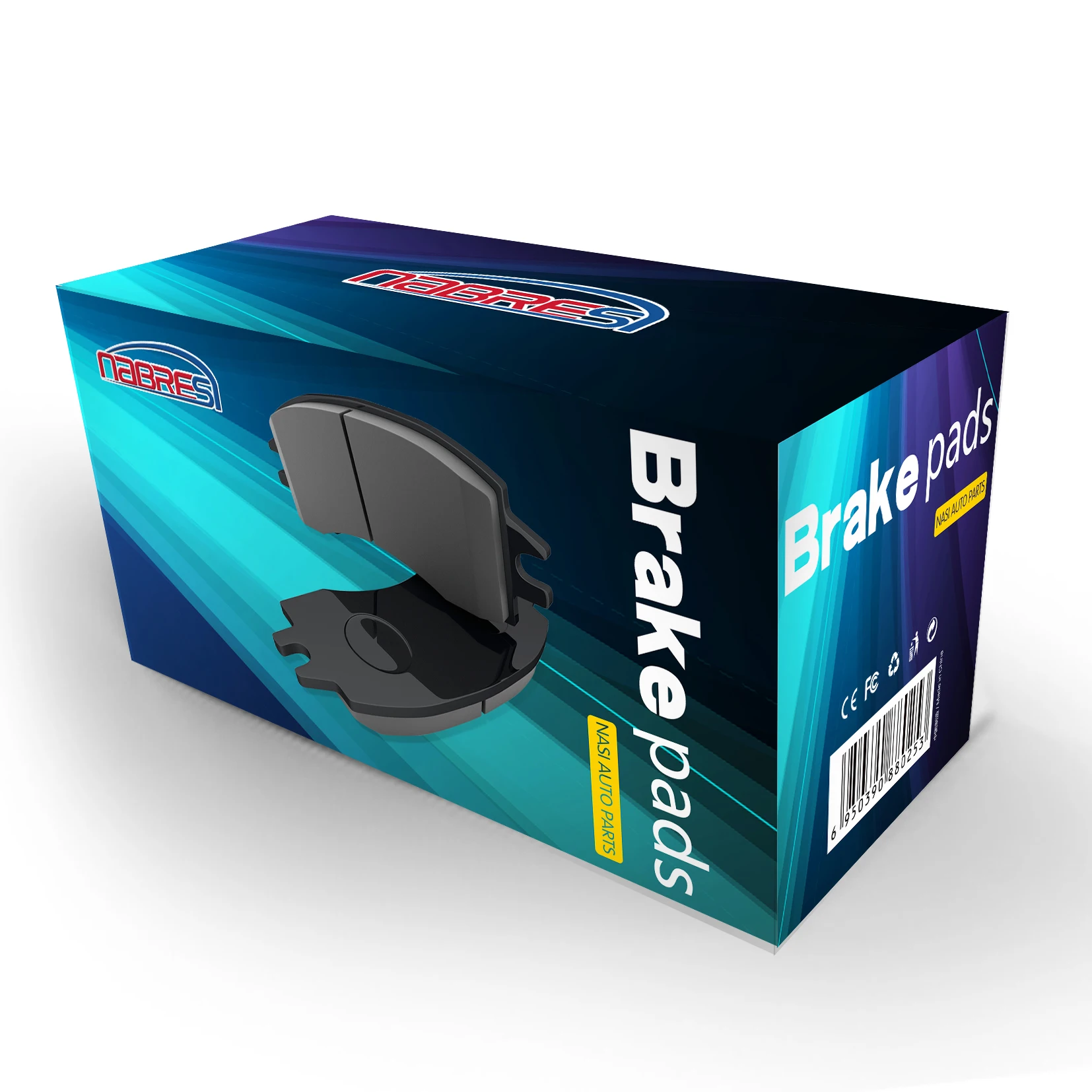 04465-02220 D1210 Ceramic Semic-metallic High Quality Brake Pad - Buy ...