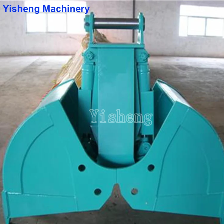 Excavator Grab Clamshell Bucket Capacity 2cbm 2.5cbm 3cbm Hydraulic ...