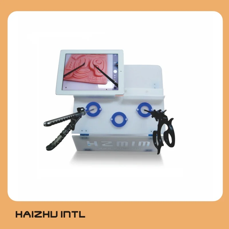 Laparoscopic Trainer Box with Laparoscopic Training Instruments ...