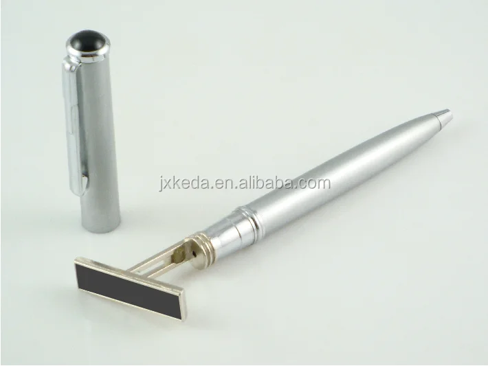 Office Stylo OEM Personalized Self-Inking Name Stamping Pens