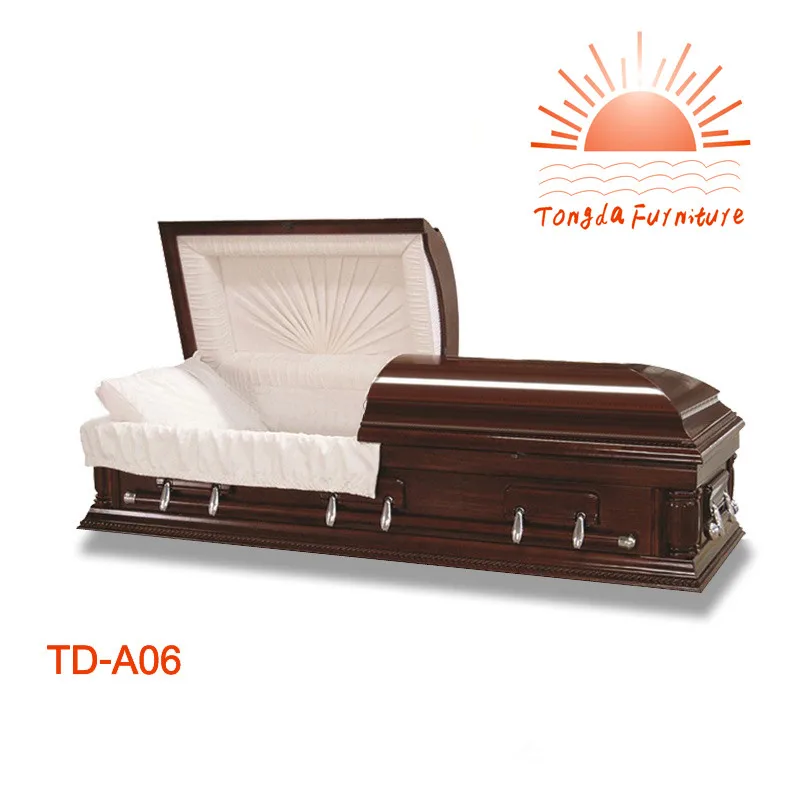 Td-a03 American Style Casket Lining With Cream Velvet Interior - Buy ...
