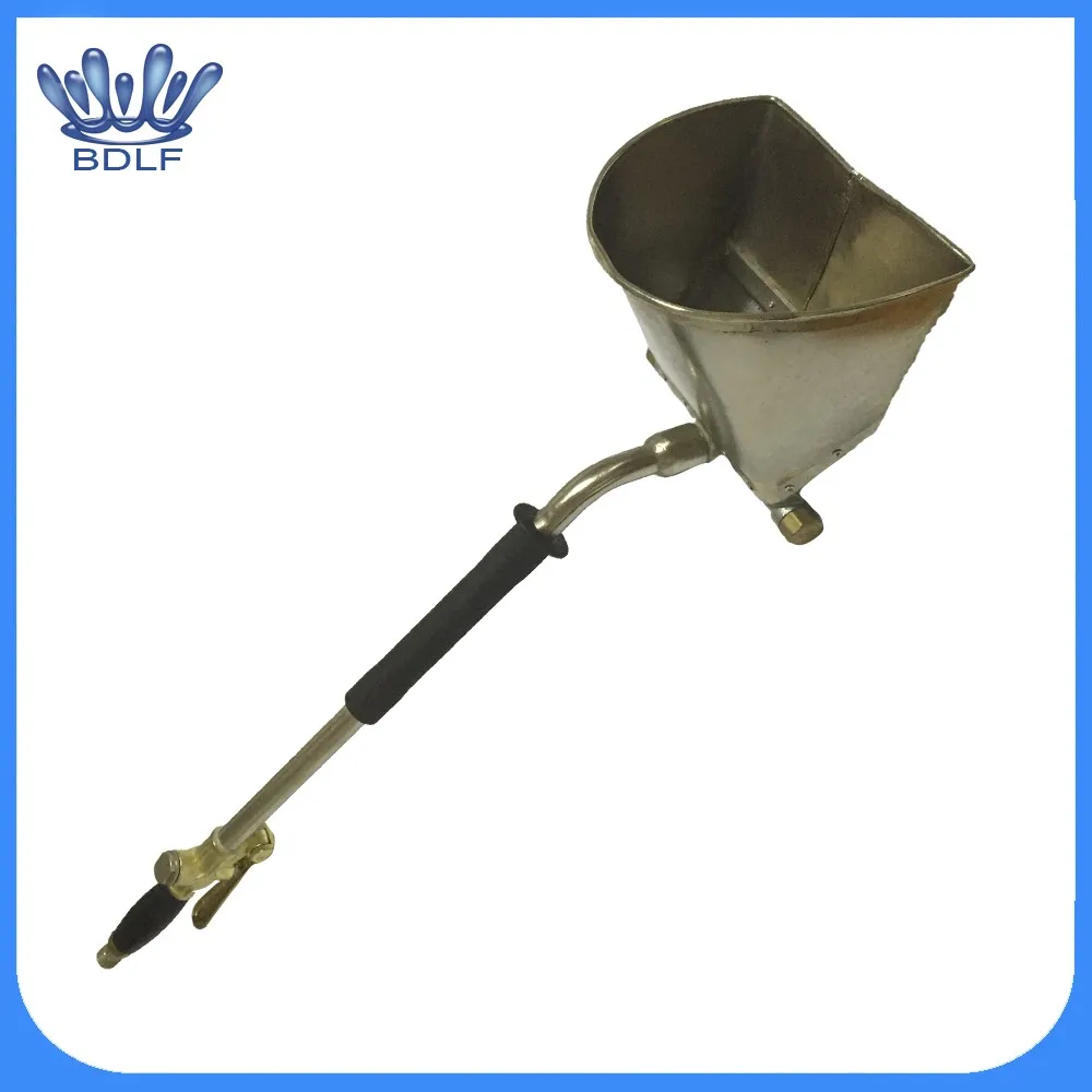 Guangzhou Concrete Cement with Sand Plaster Mortar Ceiling Spraying Gun ...