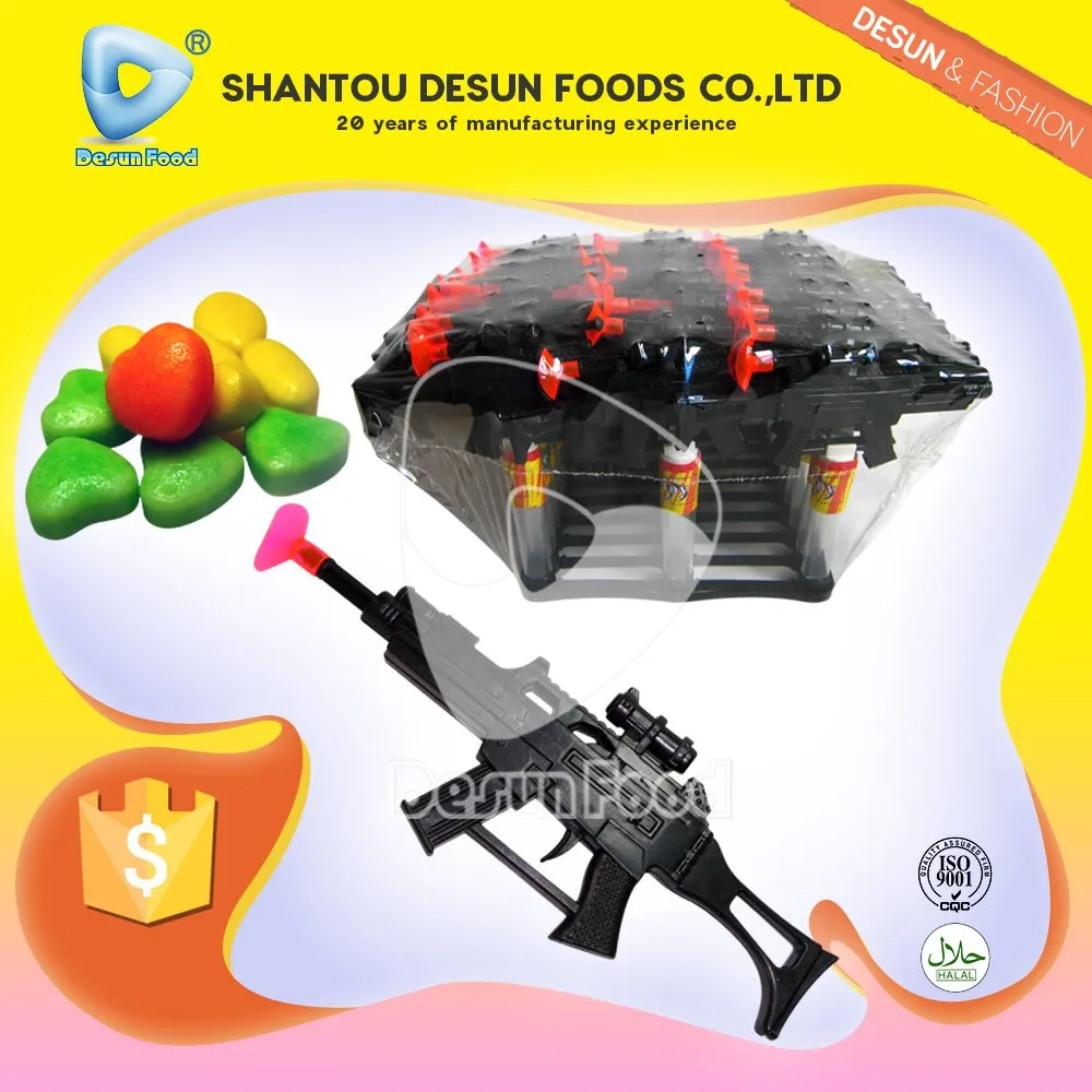 Shooting Gun With Bullets Candy In Small Toy - Buy Candy In Small Toy ...