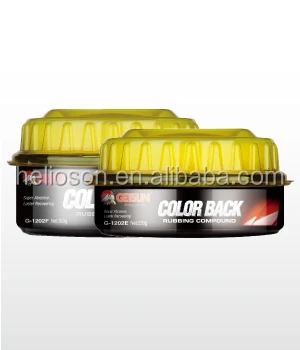 Car Wax Color Back Rubbing Compound - Buy Polishing Compound,Car Care ...