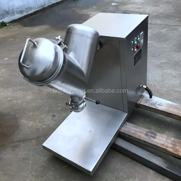 Lab Scale Metal Chemical Powder V Cone Blender Tumbler Mixer - Buy ...