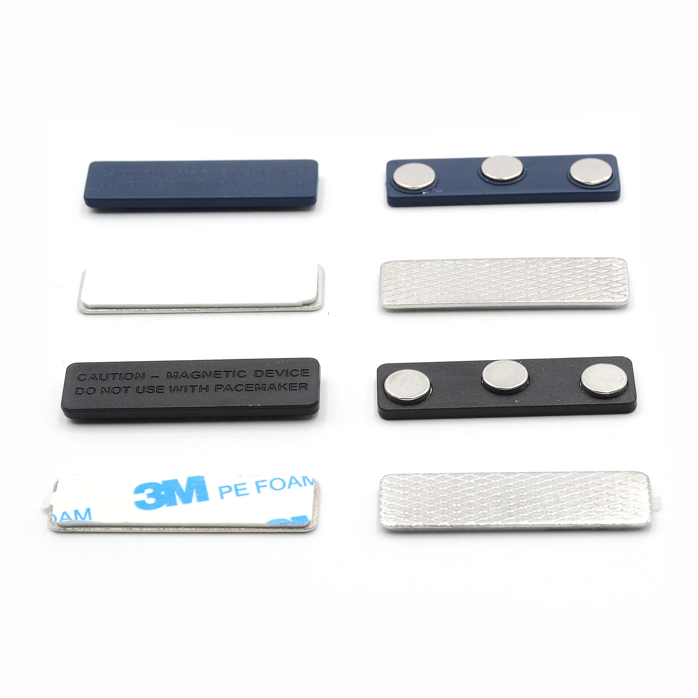 [lyc] Diy Magnetics Name Badges Holder With Magnetic Attachment For ...