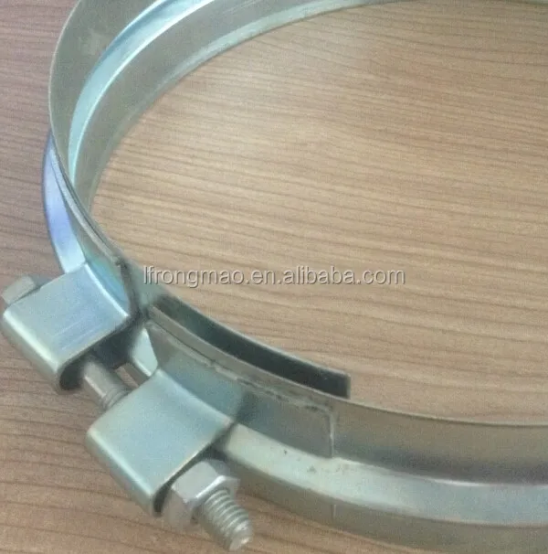 Galvanized Steel Pull Rings for Round Duct - Durable & Easy