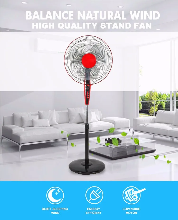 Price - Wise 16 Inch Big Electric Oscillating Pedestal Stand Fan - Buy ...