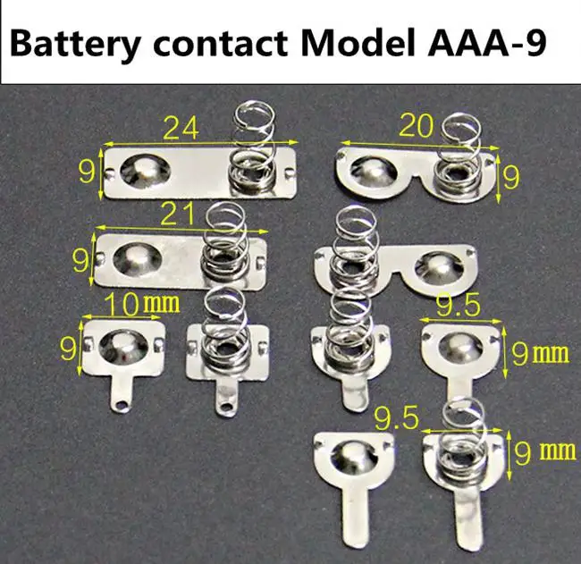 Various Spring Battery Connector,Spring Different Battery Connector ...