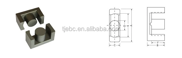 Etd59 Ferrite Induction Core In Transformer - Buy Etd59 Ferrite ...