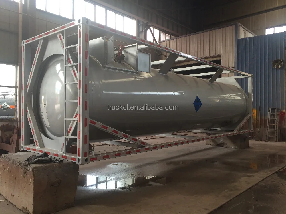 30ft Bitumen Iso Tank Liquid Petroleum Gas Iso Tank 40ft Flexi Tank For ...